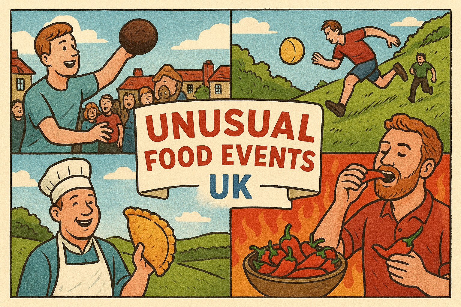 Unusual UK Food Events – Quirky British Culinary Traditions